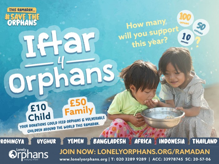 Zakariya Abdur Rahman's Iftar 4 Orphans | LaunchGood | LaunchGood
